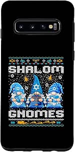 Amazon.com: Galaxy S10 Shalom Gnomes Hanukkah Jewish Gnomes Chanukah ...