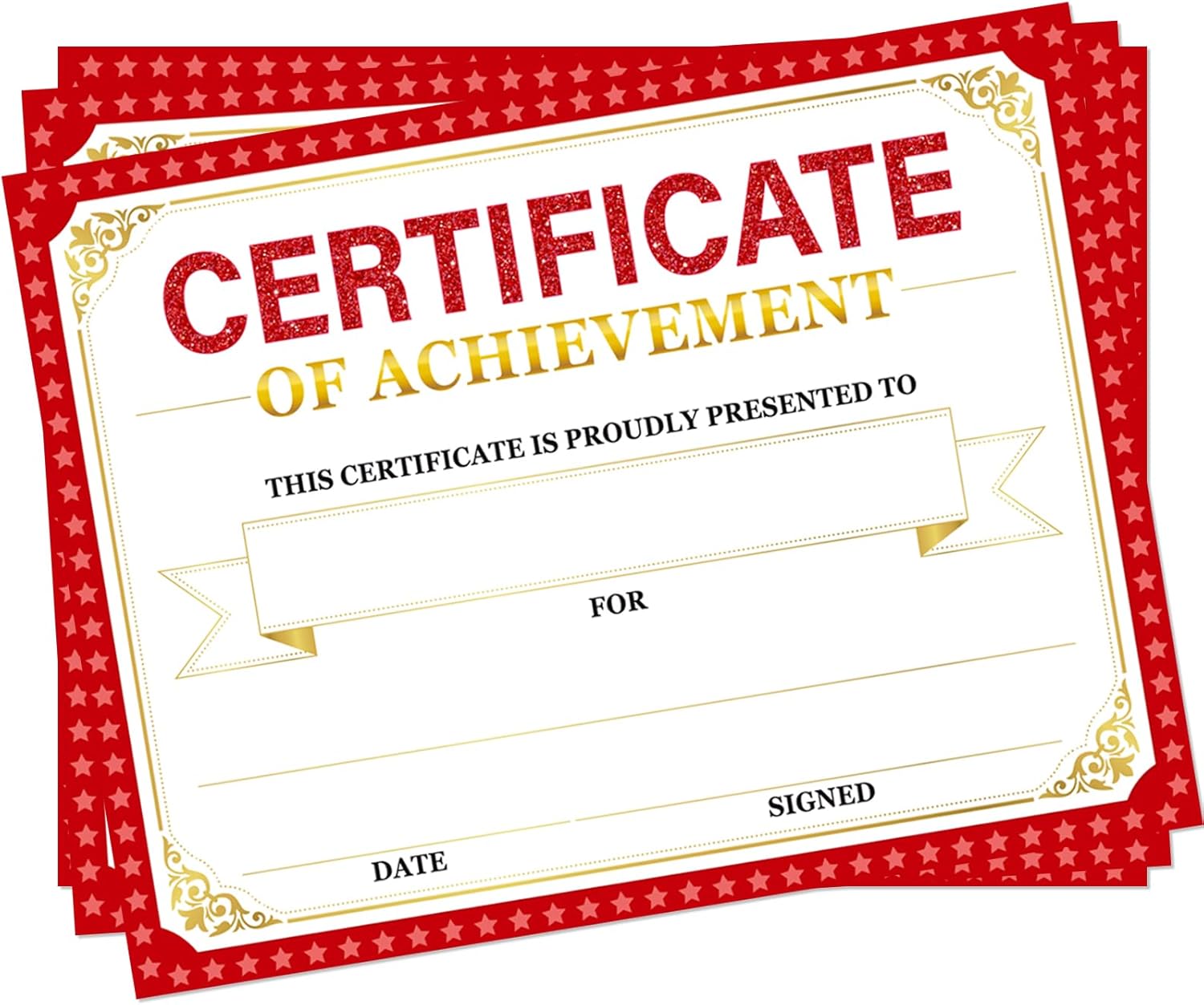 30 Pieces Certificate of Achievement Student Awards Nepal | Ubuy