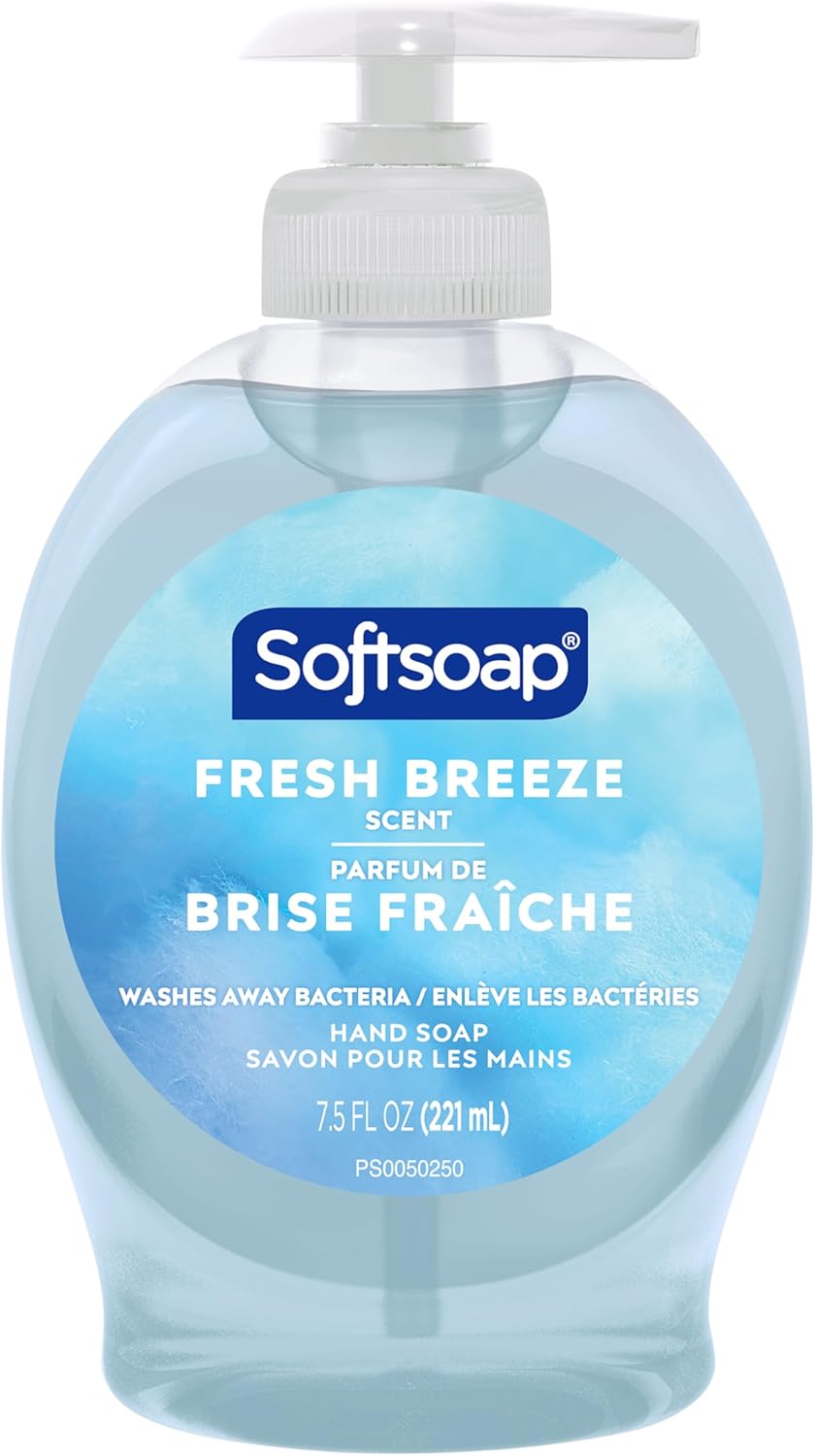 Softsoap Liquid Hand Soap, Fresh Breeze - 7.5 Fluid Ounce (Pack Of 6 ...