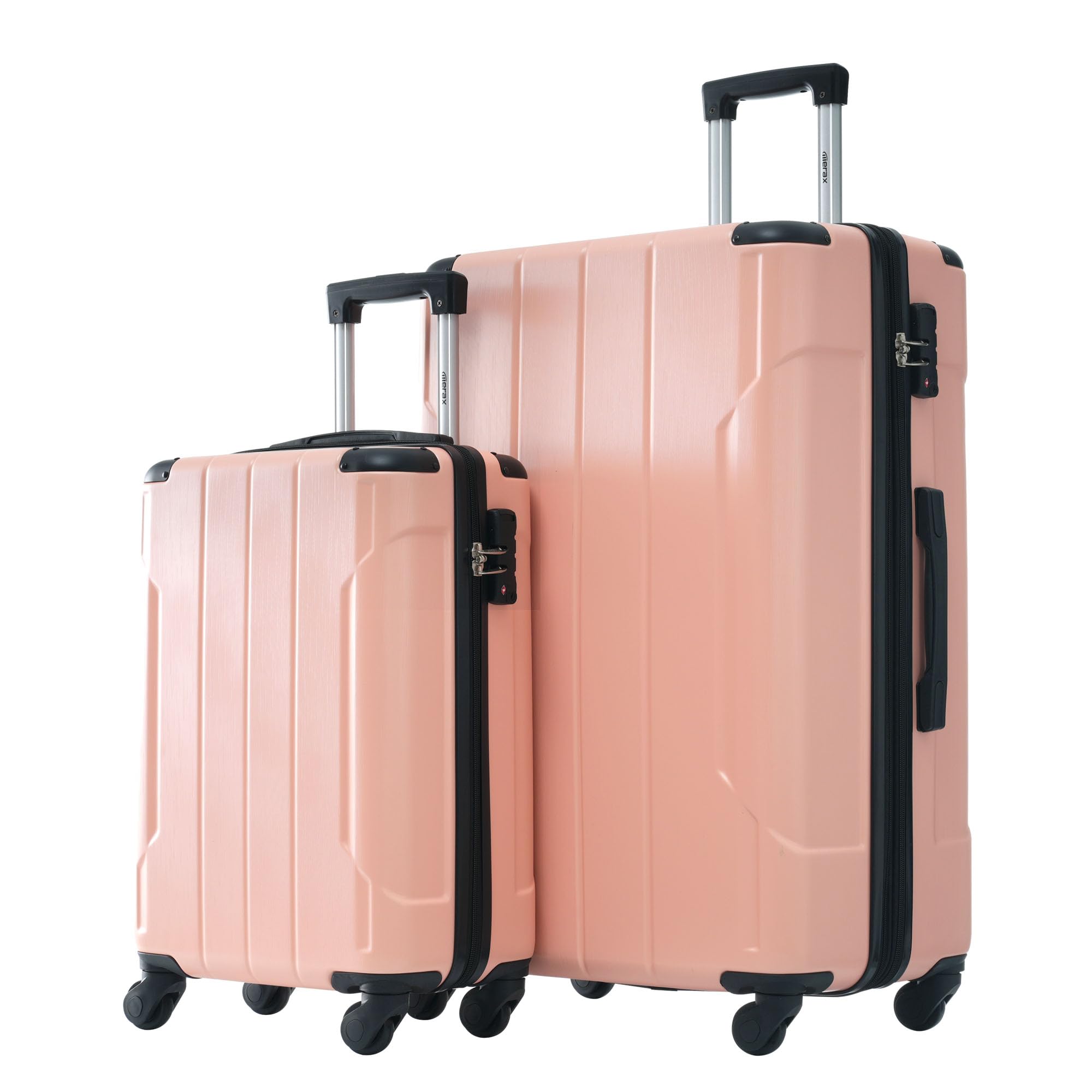 Snapklik.com : Merax Luggage Sets Of 2 Suitcases