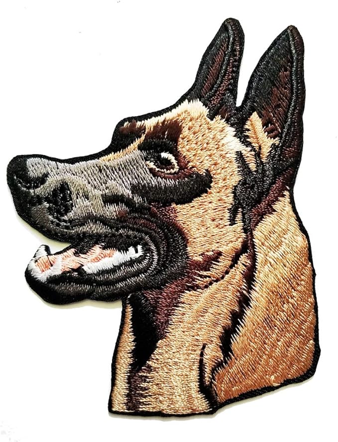 Amazon.com: PP Patch German Shepherd Alsatian Dog Pet Cartoon ...