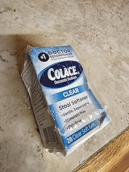 Amazon.com: Colace Clear Stool Softener Soft Gel Capsules Constipation ...