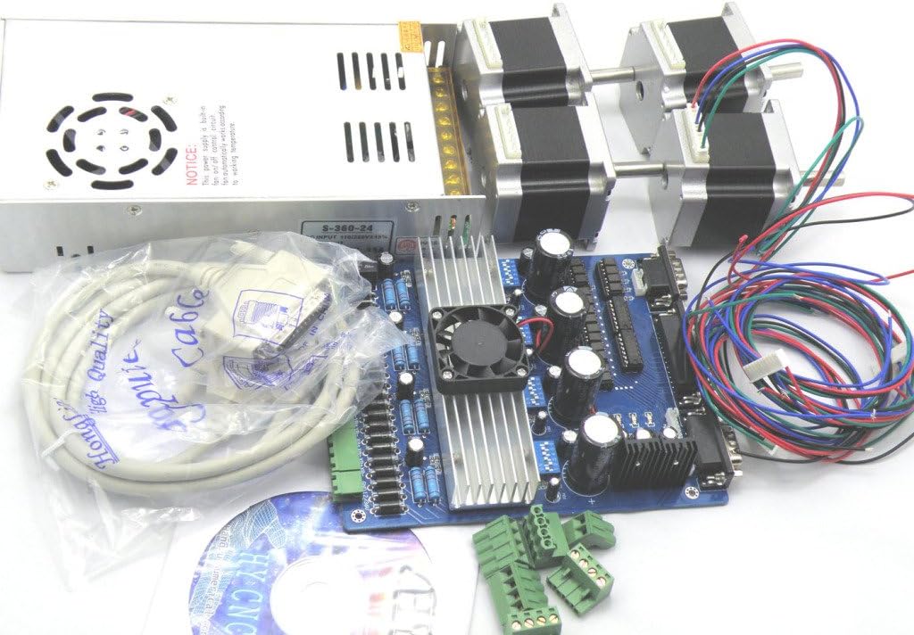 Amazon.com: SUNWIN 4 Axis CNC Stepper Motor Driver TB6560AHQ Board ...