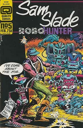 Amazon.com: Sam Slade, Robo-Hunter #5 FN ; Fleetway Quality comic book ...