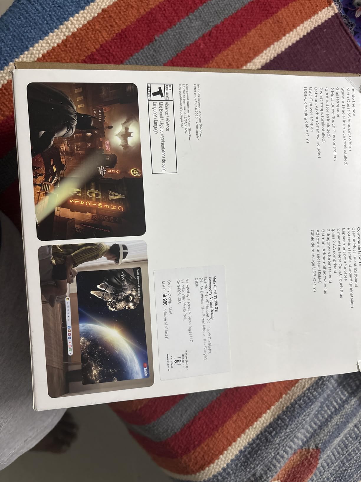 Meta Quest 3S 256GB – Dive into Mixed Reality – Unreal Experiences ...
