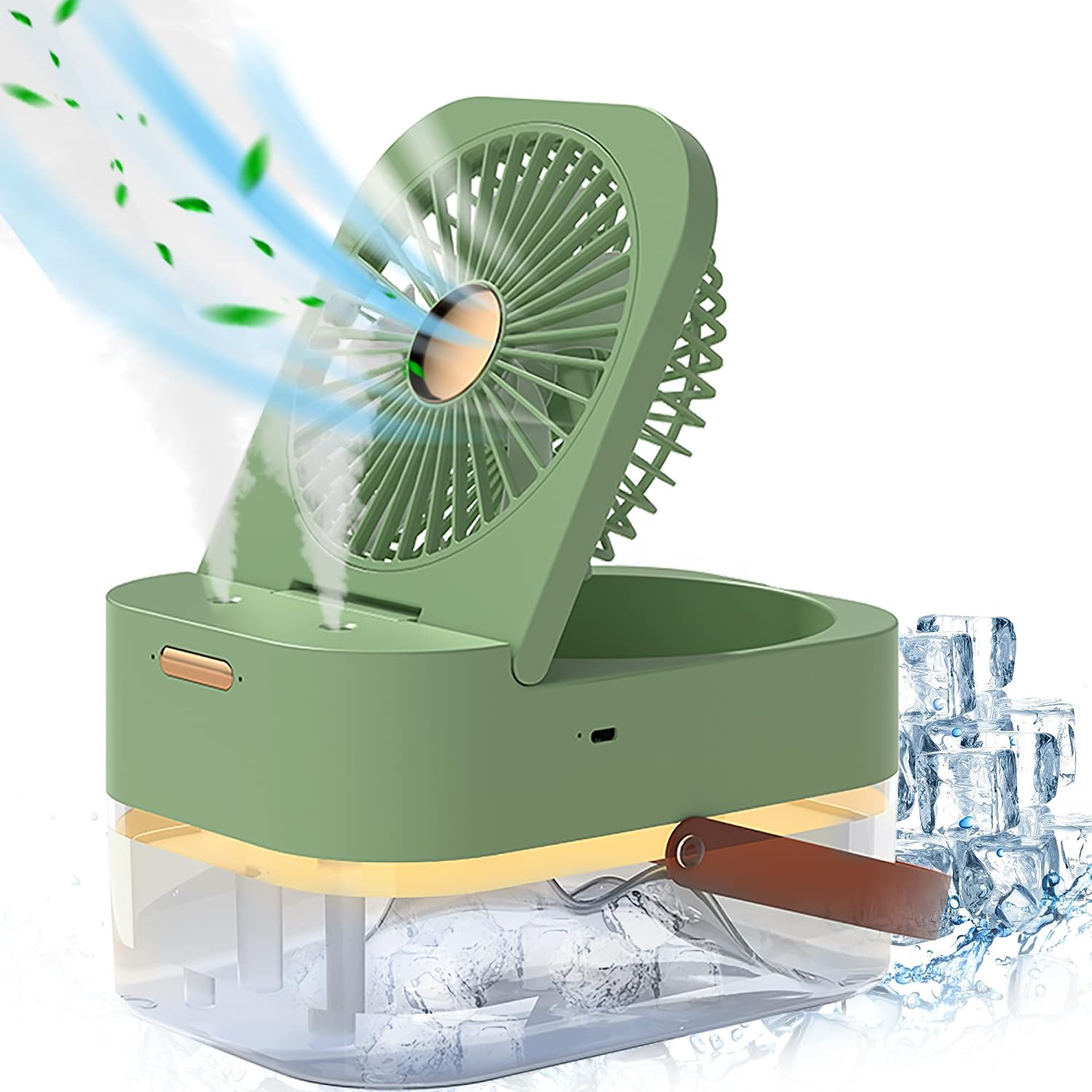 Techking 𝟐𝟎 𝐘𝐄𝐀𝐑𝐒 𝐖𝐀𝐑𝐑𝐀𝐍𝐓𝐘 Portable Air Conditioner Fan, USB Plug-in ...
