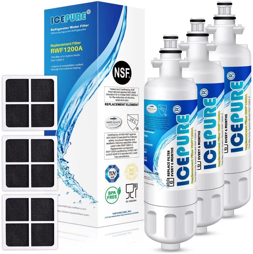 Amazon.com: - LG Refrigerator Replacement Water Filter for LG LT700P ...