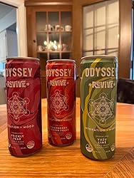 Amazon.com : ODYSSEY ELIXIR Sparkling Revive Hydration Drink with Lions ...
