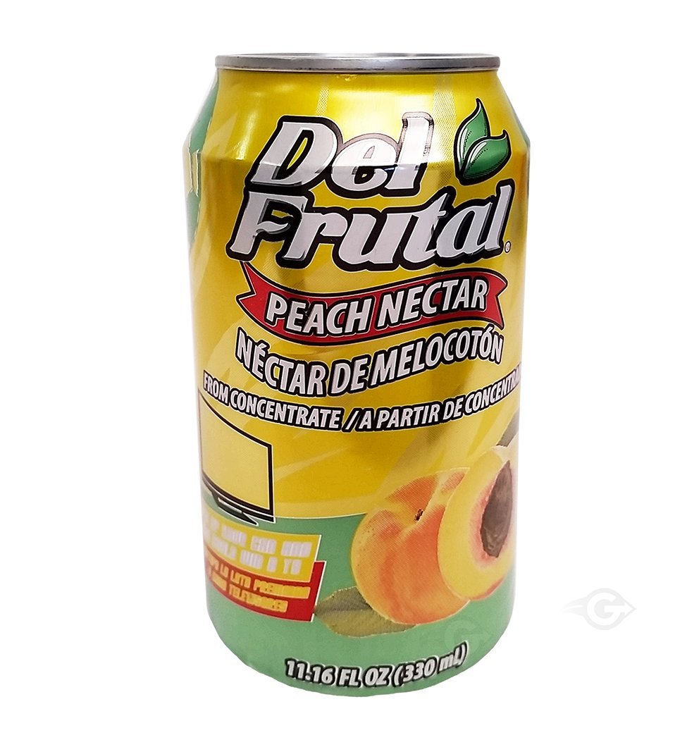 Amazon.com : Del Frutal Peach Nectar 11.16 oz - Sabor Melocoton (Pack ...