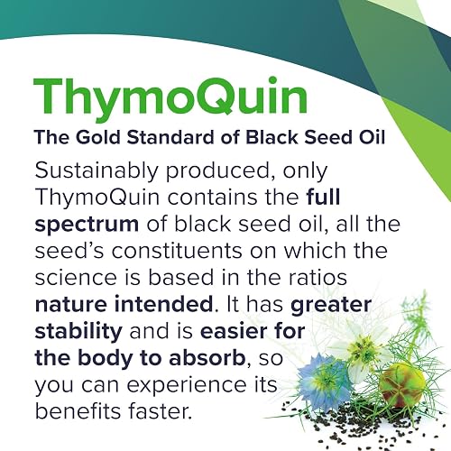 ThymoQuin Aceite de semilla negra prensado en frío Solo patentado de ...