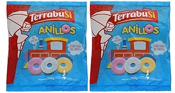 Amazon.com: Terrabusi Galletitas / Assorted Cookies 2 Pack (Anillos ...