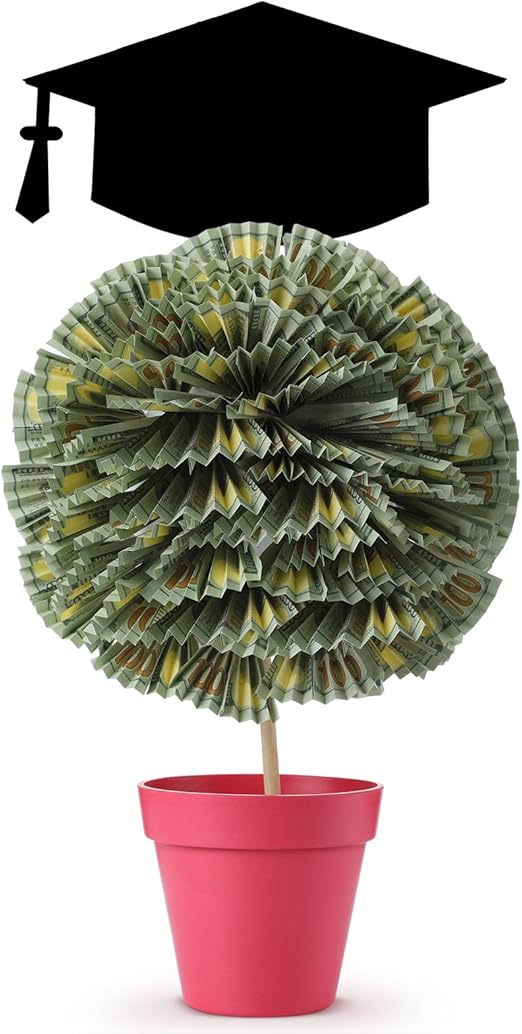 Amazon.com: Newtay DIY Graduation Money Tree Gift Holder, Grad Display ...
