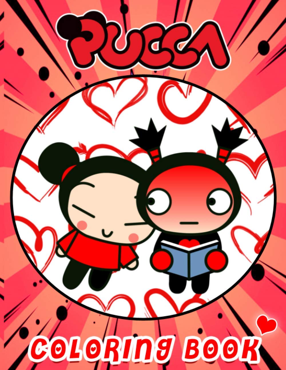 Buy Pucca Coloring Book: Funny Coloring Book With 50+ Images For Kids ...