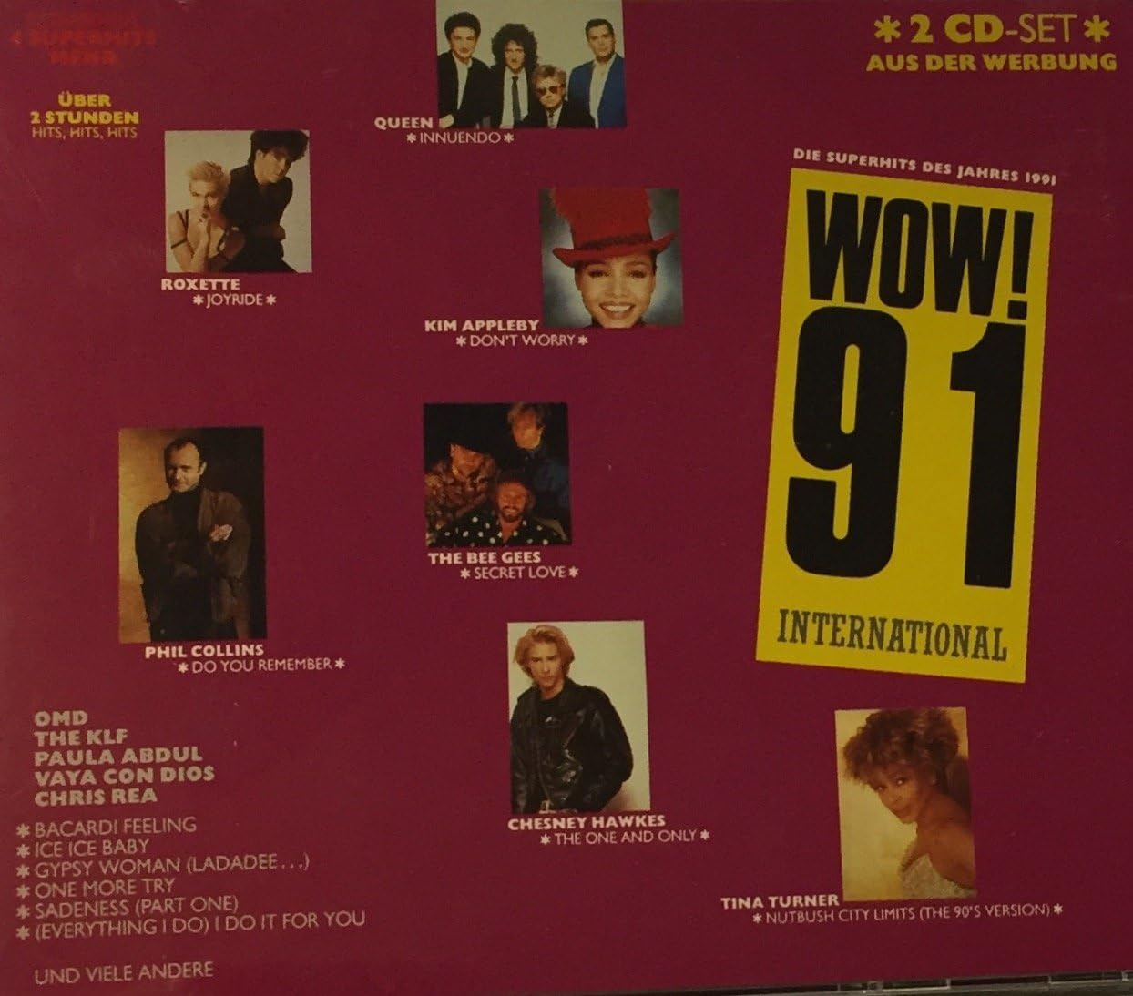 Wow '91 by : Amazon.co.uk: CDs & Vinyl