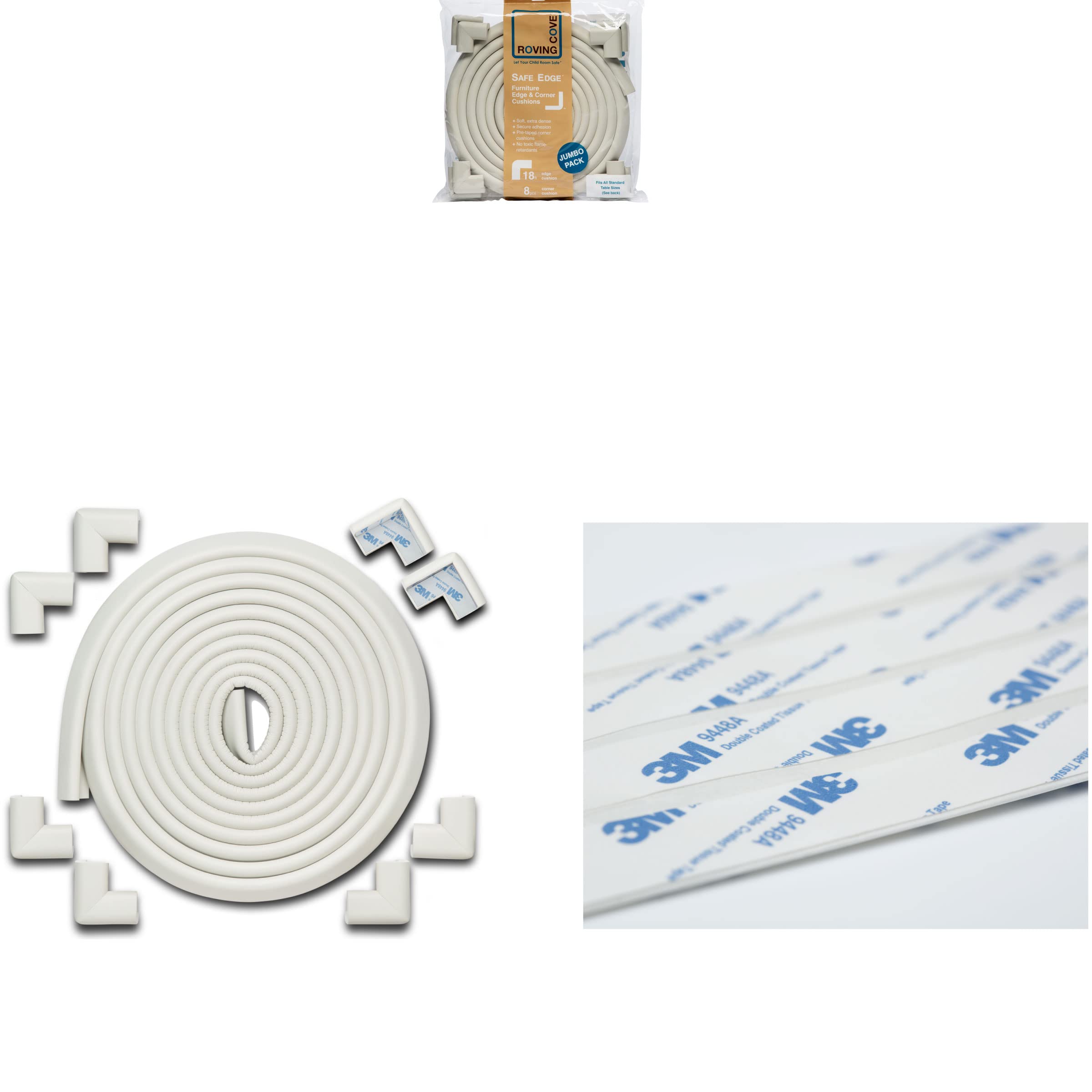 Amazon.com: Bundle & Save - Roving Cove Edge Corner Guards (18ft Edge 8 ...