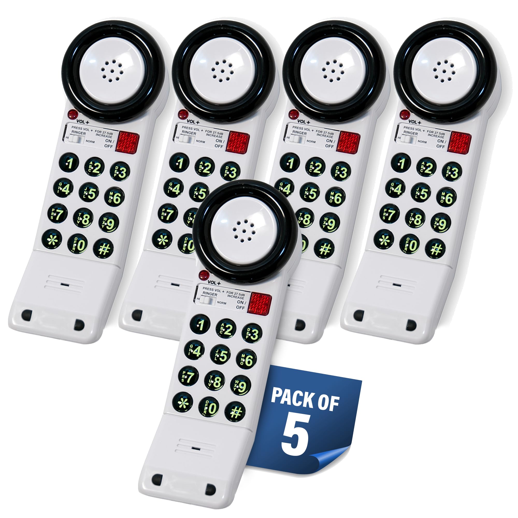 Snapklik.com : Med-Pat XL88Q - Easy To Use One-Piece Telephone