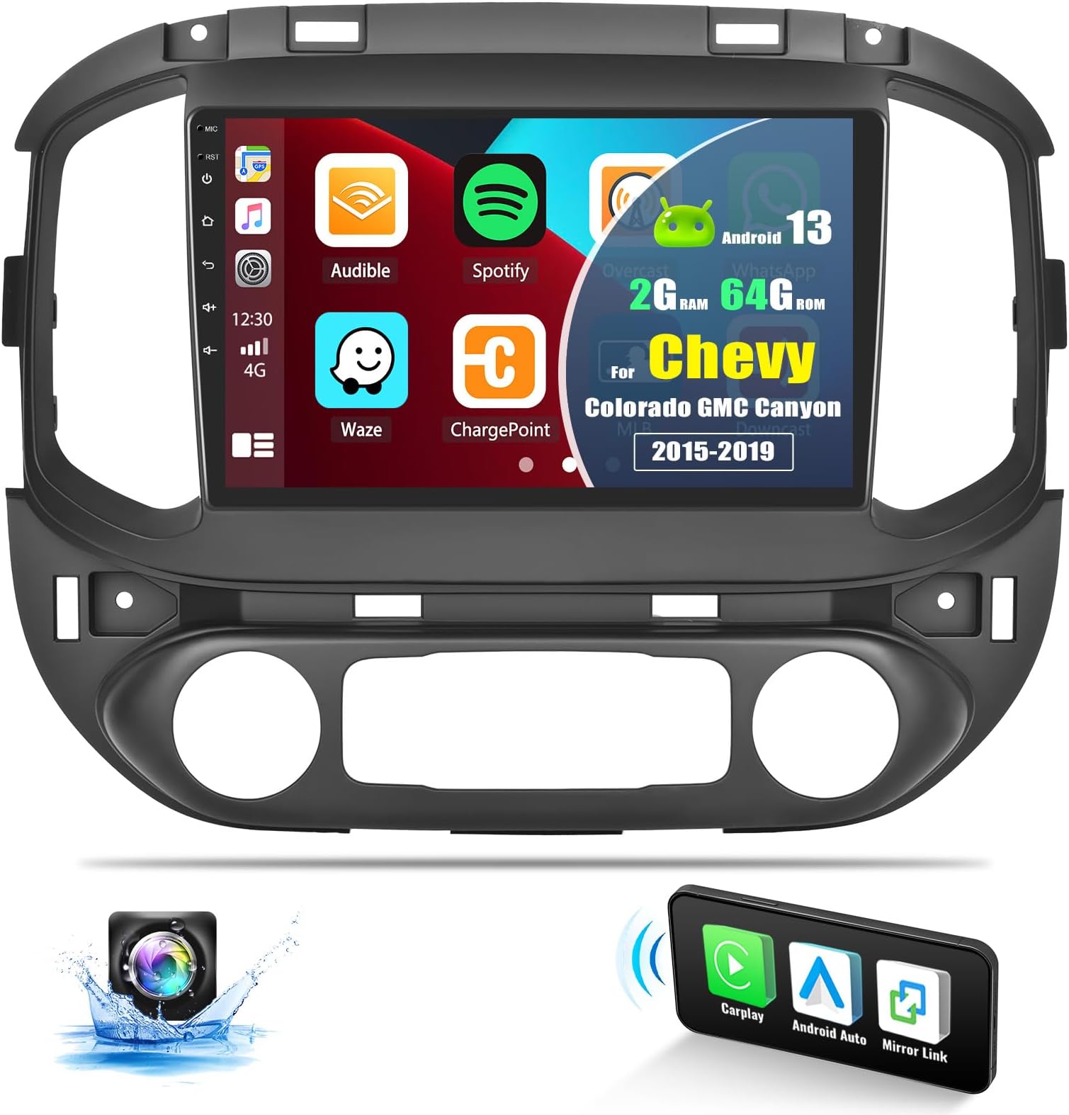 Amazon.com: 2+64G Android 13 Car Stereo for Chevy Colorado GMC Canyon ...