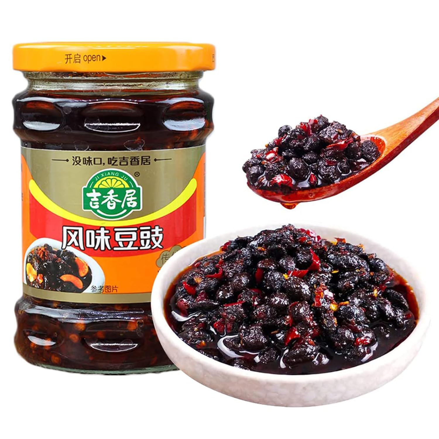 Amazon.com : SXET Femented Black Bean Sauce, Sichuan Douchi, Delicious ...