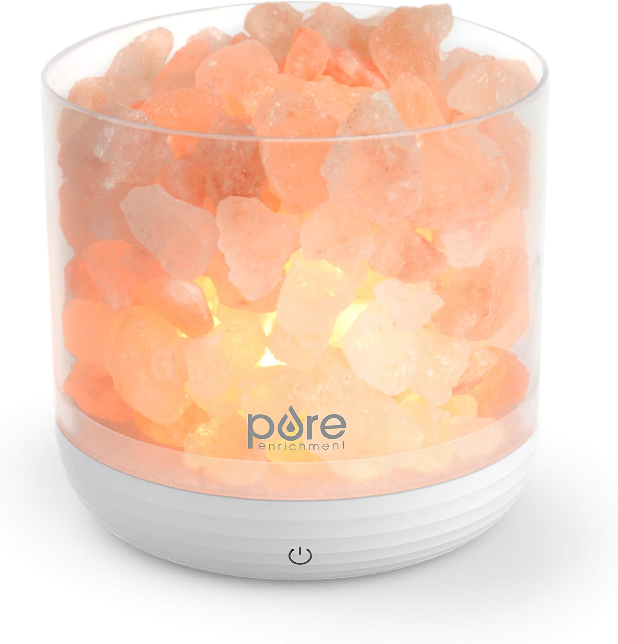 Amazon.com: Pure Enrichment PureGlow USB Salt Lamp - Authentic Pink ...