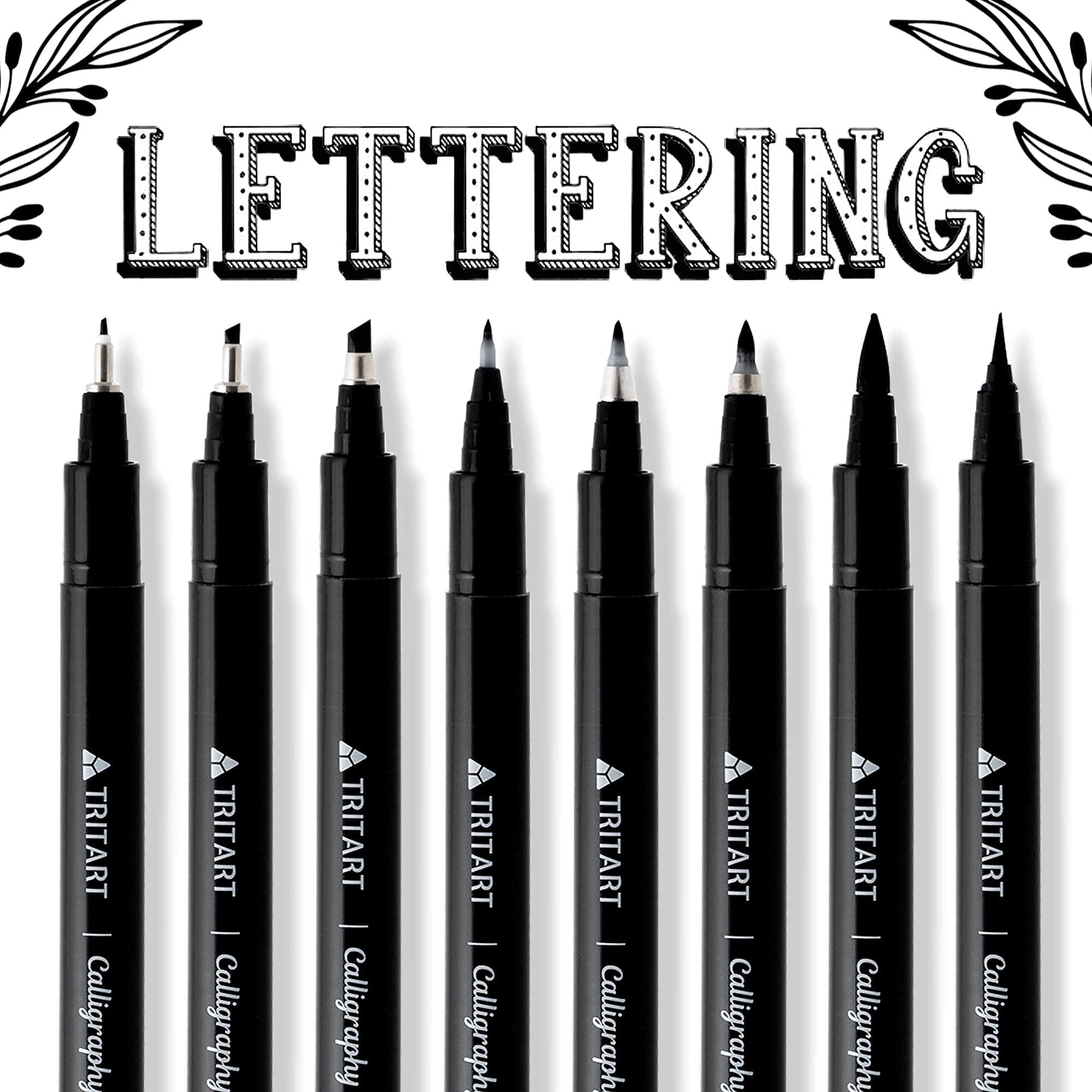 Tombow - Fudenosuke | Rotulador Caligrafía de Tinta Negra y Punta ...
