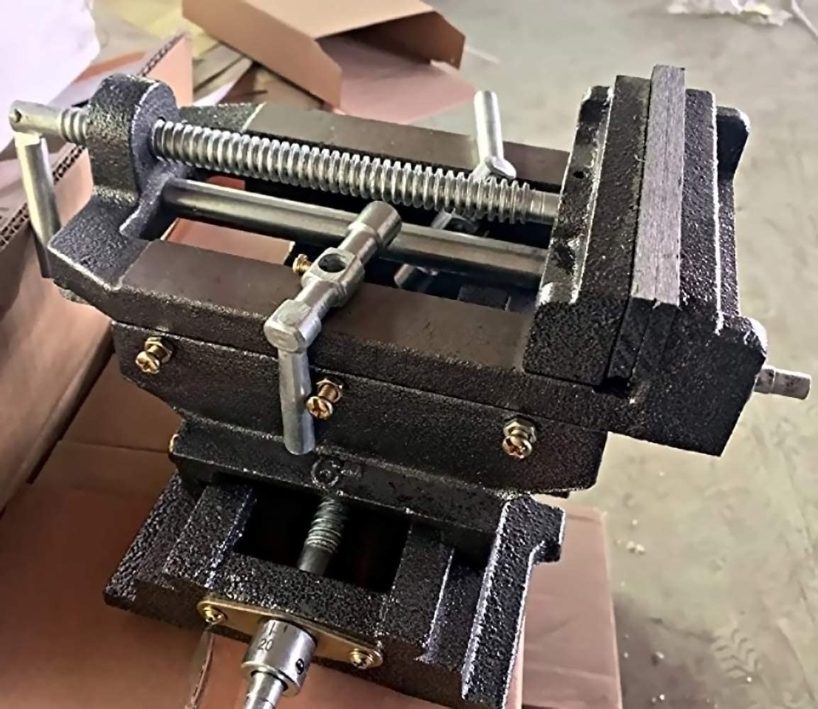 Buy MYOYAY Cross Sliding Vise 6 Inch X-Y Compound Drill Press Vise ...