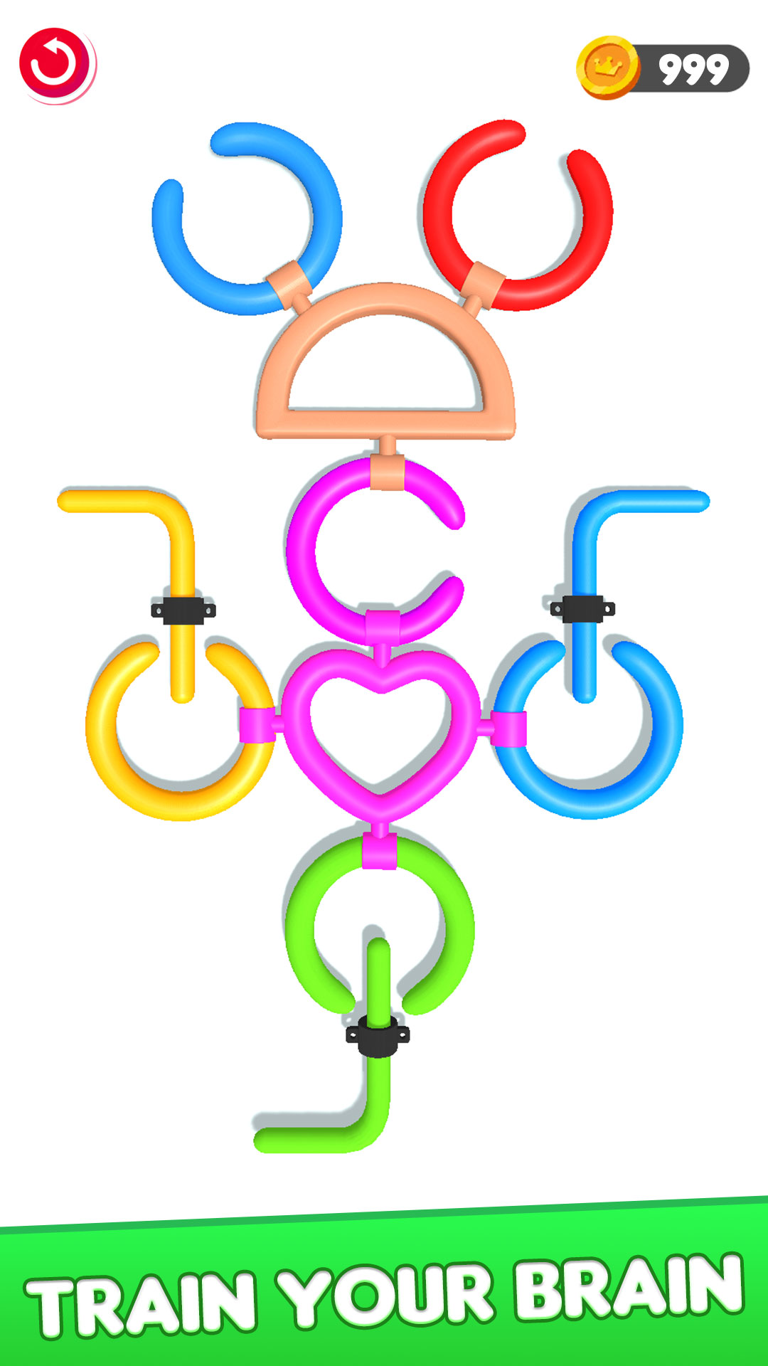 Rotate Master! Rotate The Rings Lock Sorting Escape Sort Puzzle Ring ...