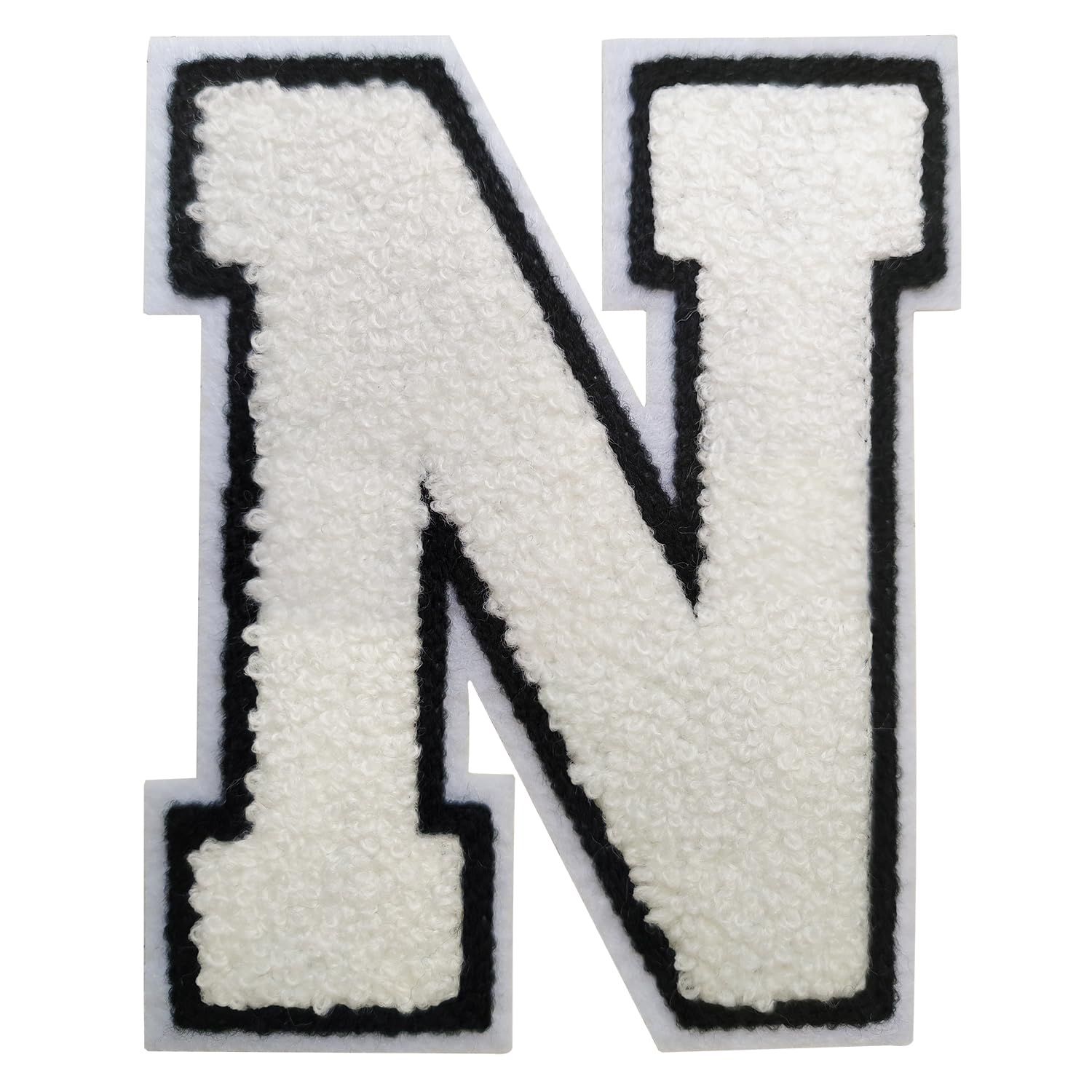 Amazon.com: Iron on Letter Patch 3Pcs Varsity Letter Patches 4.5 inch ...
