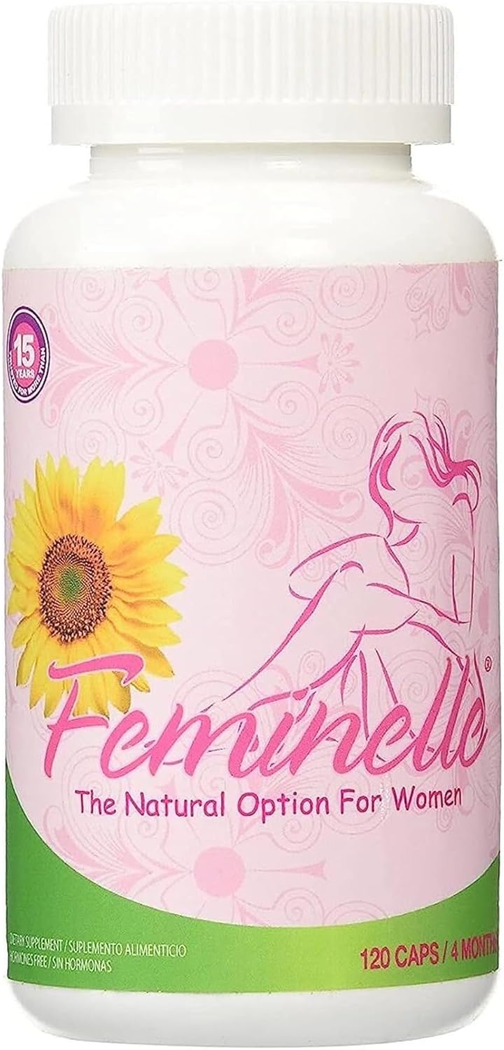 Amazon.com: Feminelle Cápsulas 120 Pastillas, Feminele Menospausia ...