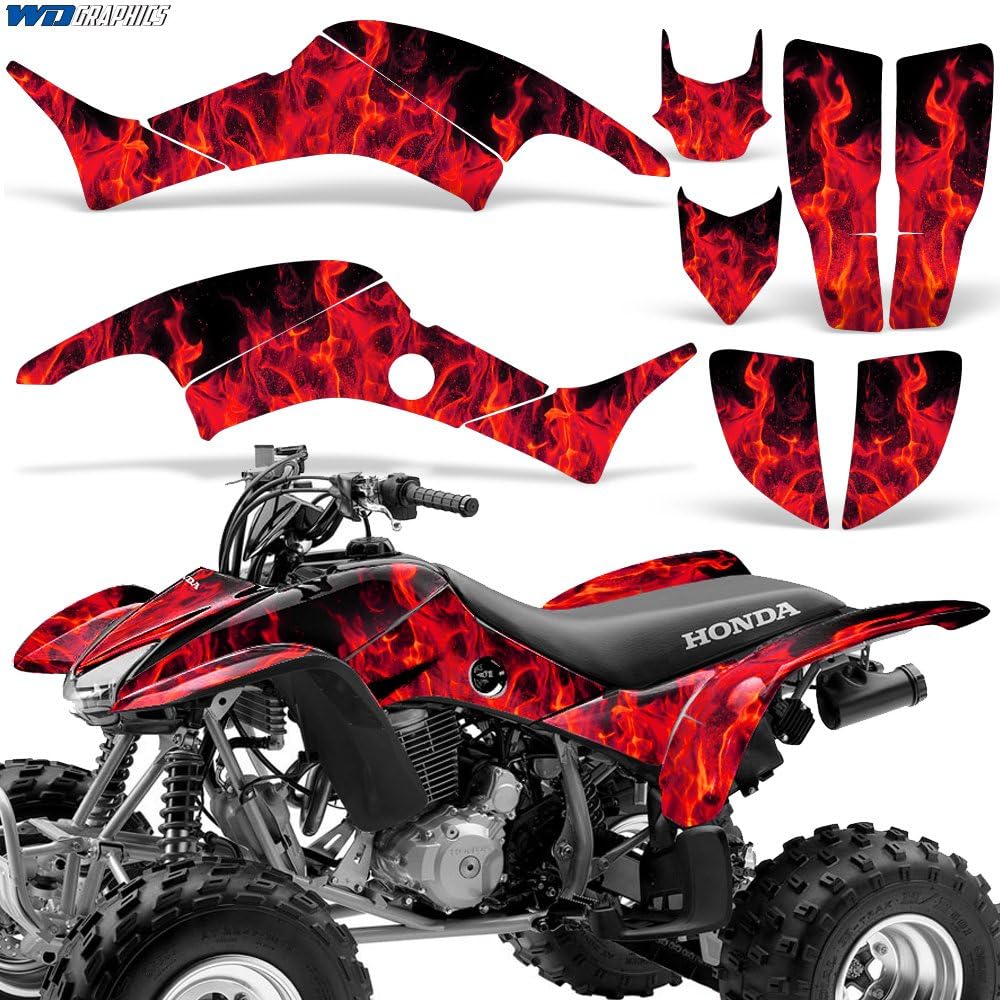 Amazon.com: Wholesale Decals ATV Graphics kit Sticker Decal Compatible ...