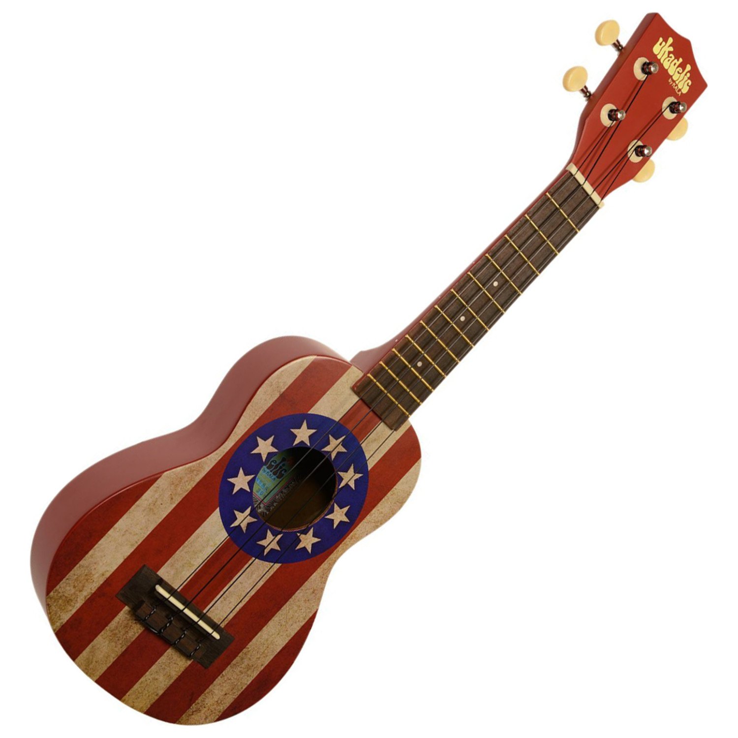 Kala MK-SUSA Ukadelic Soprano Ukulele - USA Flag : Amazon.in: Musical ...