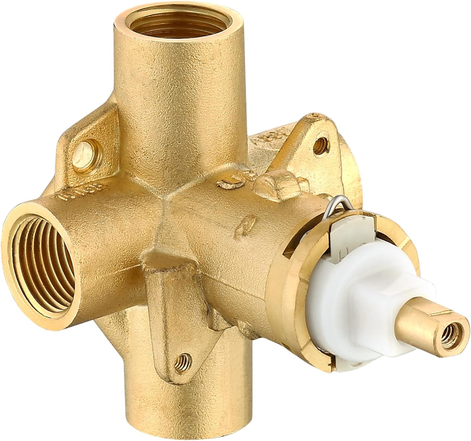 LooXen Brass 2510 Posi Temperature Pressure Balance and Shower Valve ...