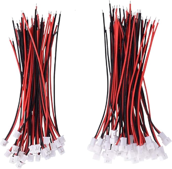 Amazon.com: Letool 30 Pairs JST 1.25mm 2 Pin Micro Male Female ...