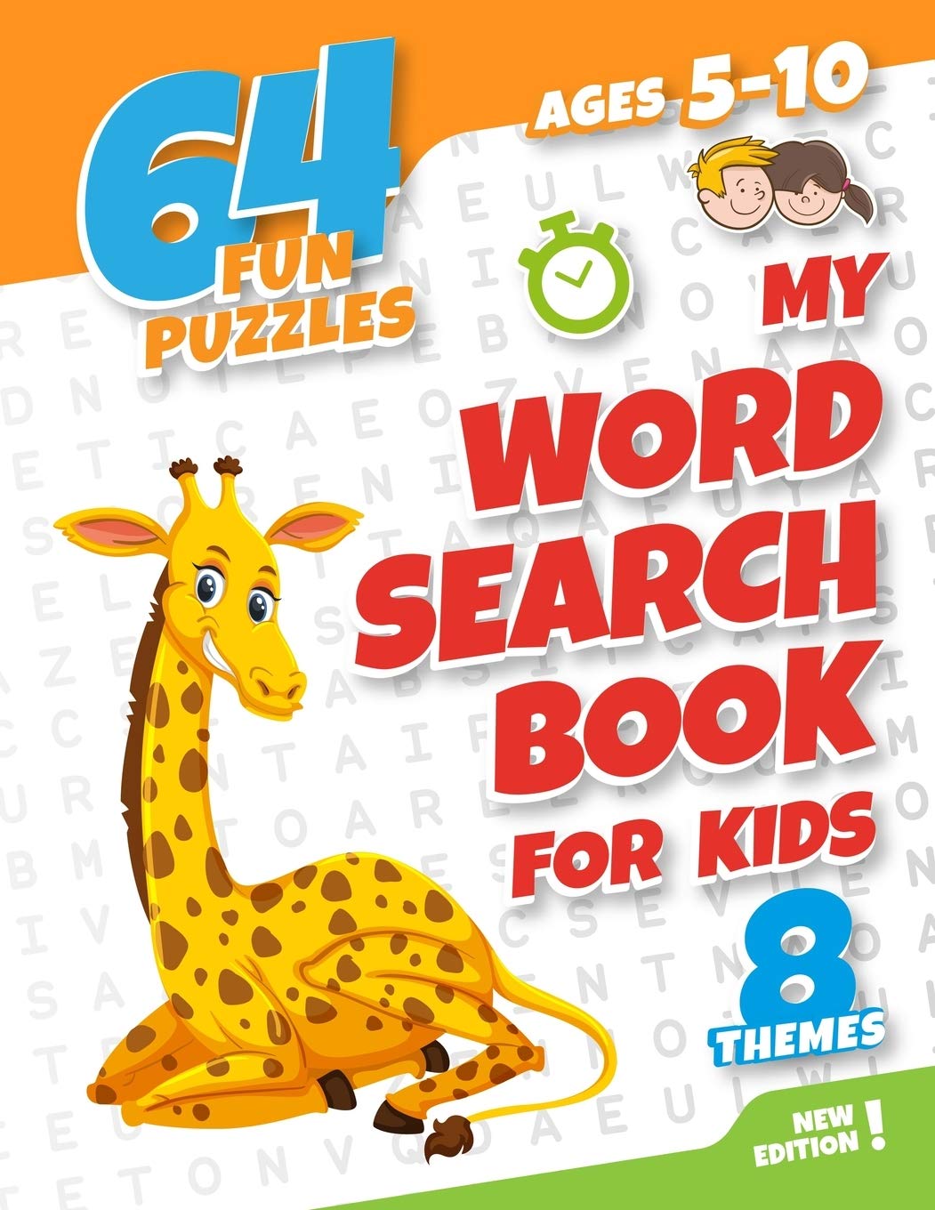 My word search book for kids ages 5-10: 64 fun and educational word ...