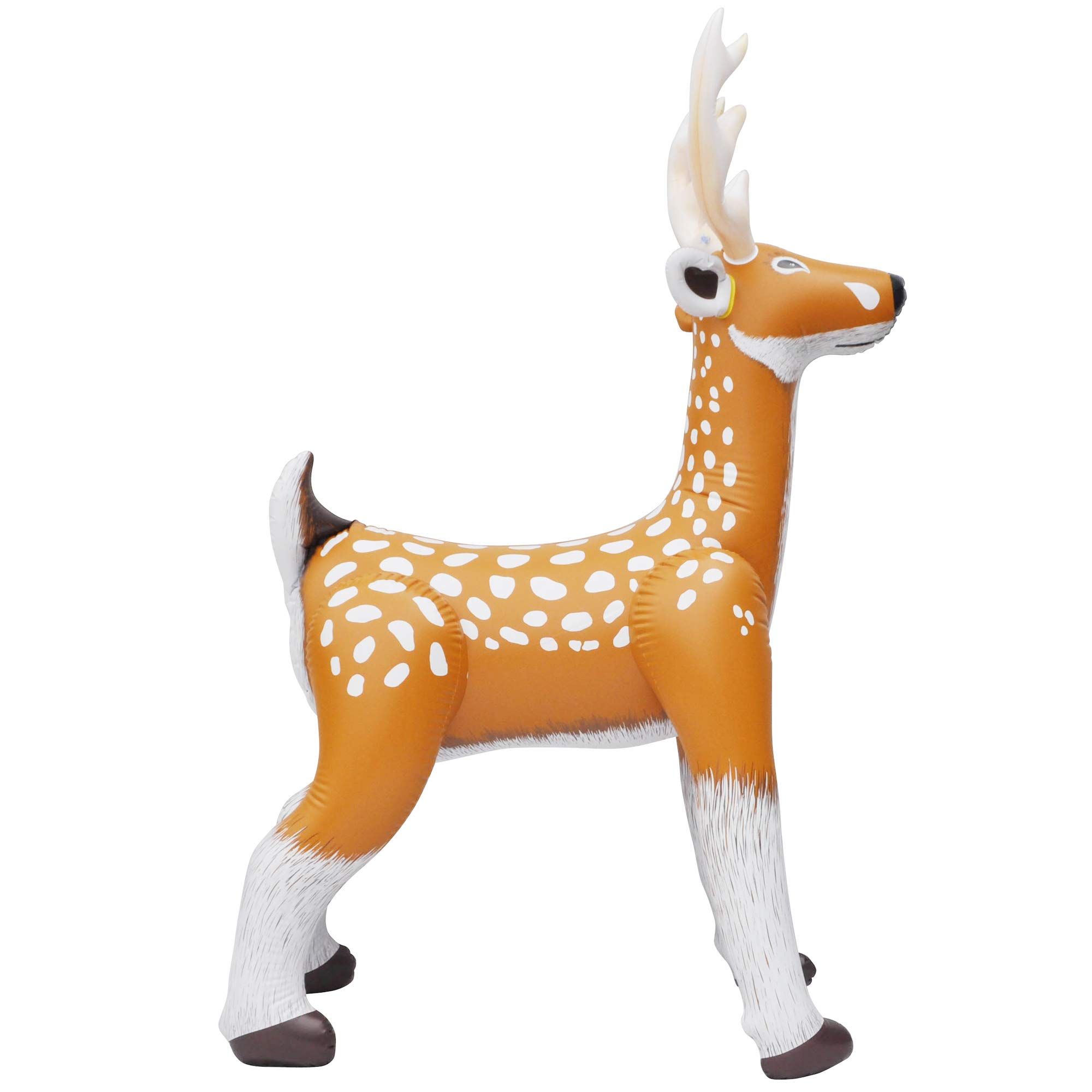 Snapklik.com : Jet Creations Inflatable Standing Deer Reindeer ...