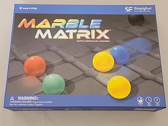 Amazon.com: SimplyFun Marble Matrix - Educational Game to Practice ...