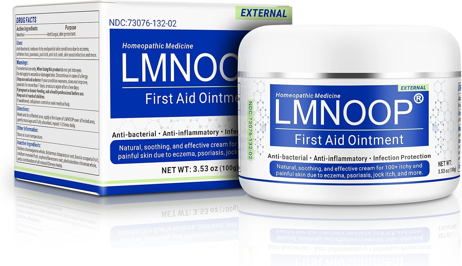 Amazon.com: LMNOOP Eczema Cream for Dry, Itchy, Irritated, and Eczema ...