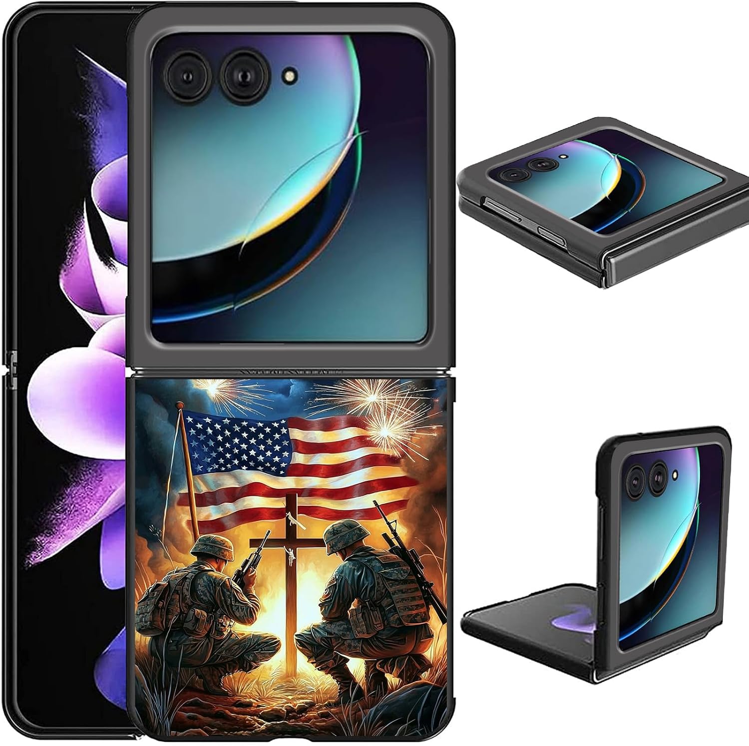 Amazon.com: for Samsung Galaxy Z Flip 7 Phone Case Women Men Slim ...
