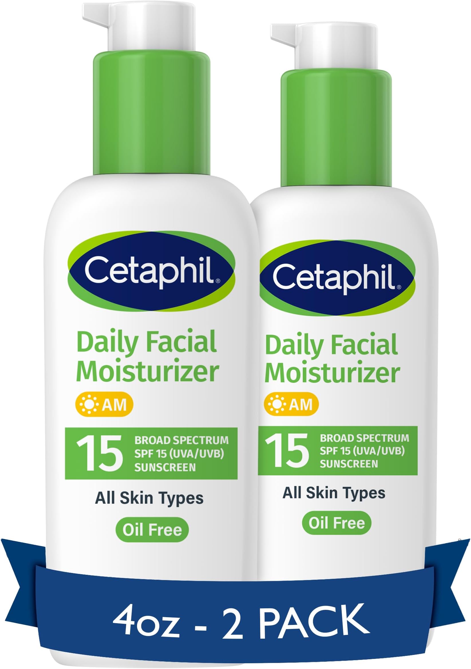 Amazon.com: Cetaphil All Skin Types SPF 15 Daily Facial Moisturizer, 4. ...