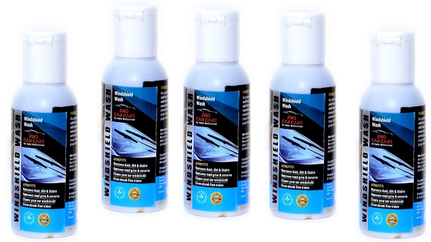 Windshield wash additive - 50ml (Pack of 5) Pro Car Care : Amazon.in ...