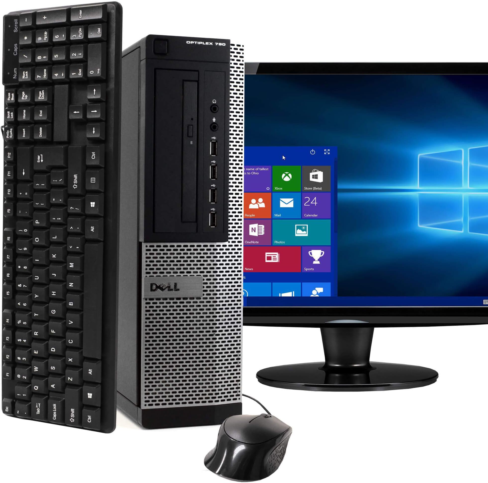 Amazon.com: DELL Desktop Computer Package with 22in Monitor(Brands May ...