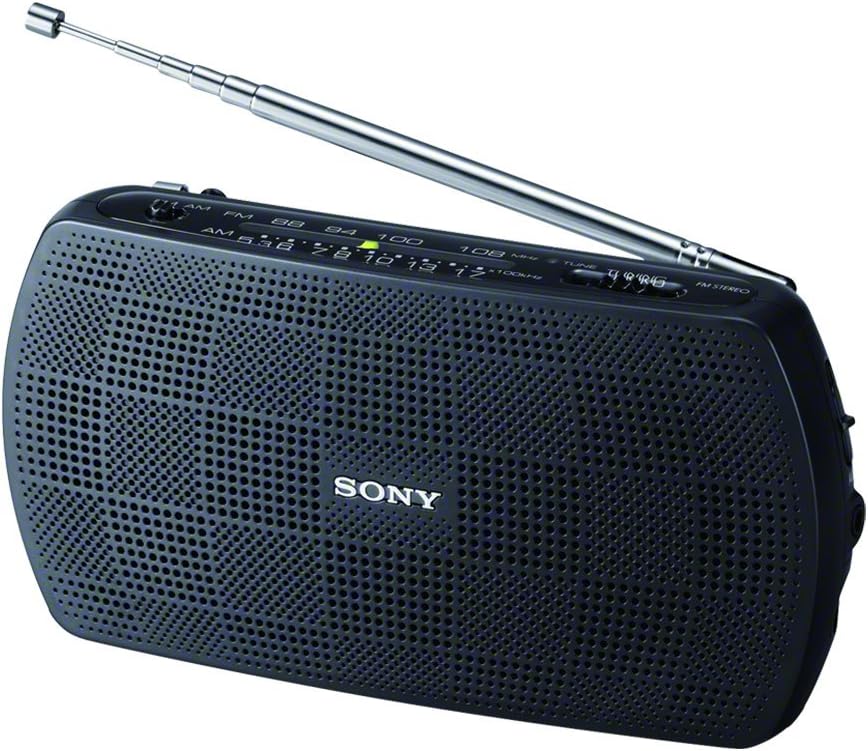 Sony SRF-18 AM/FM Portable Radio - Black : Amazon.co.uk: Electronics ...