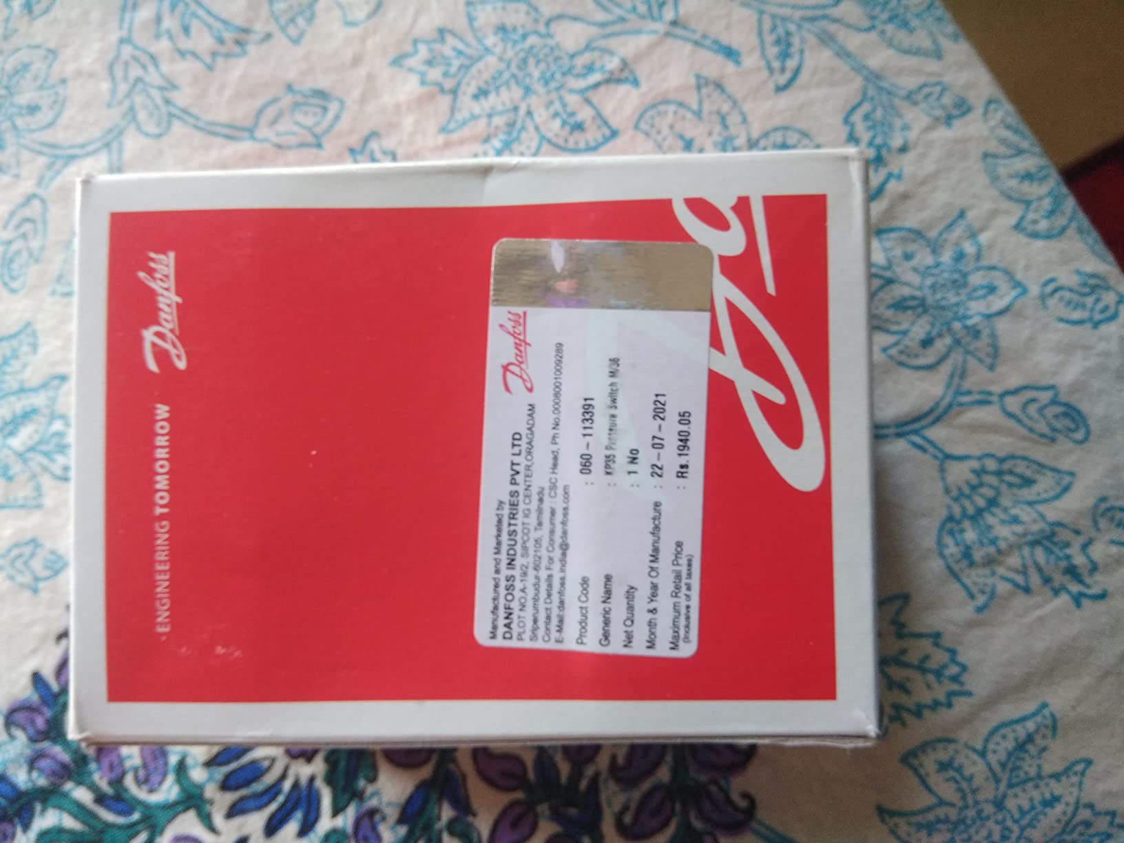 Danfoss KP 35 Pressure Switch : Amazon.in: Industrial & Scientific