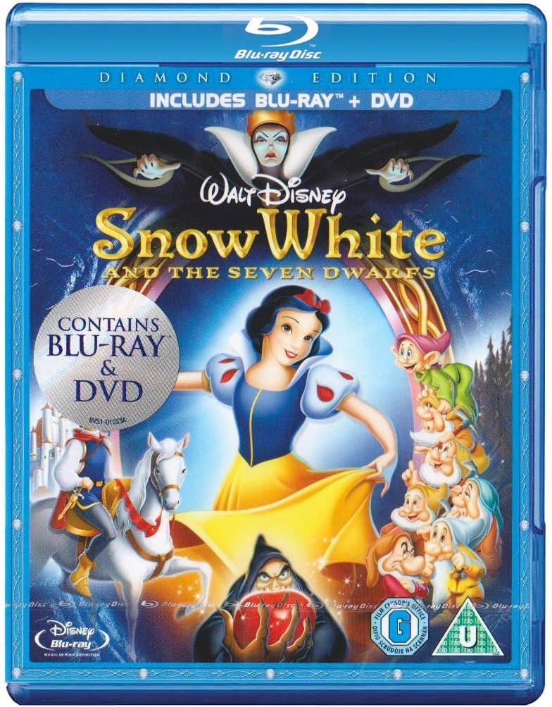 Snow White And The Seven Dwarfs Combi Pack (2 Blu-ray Discs + DVD ...