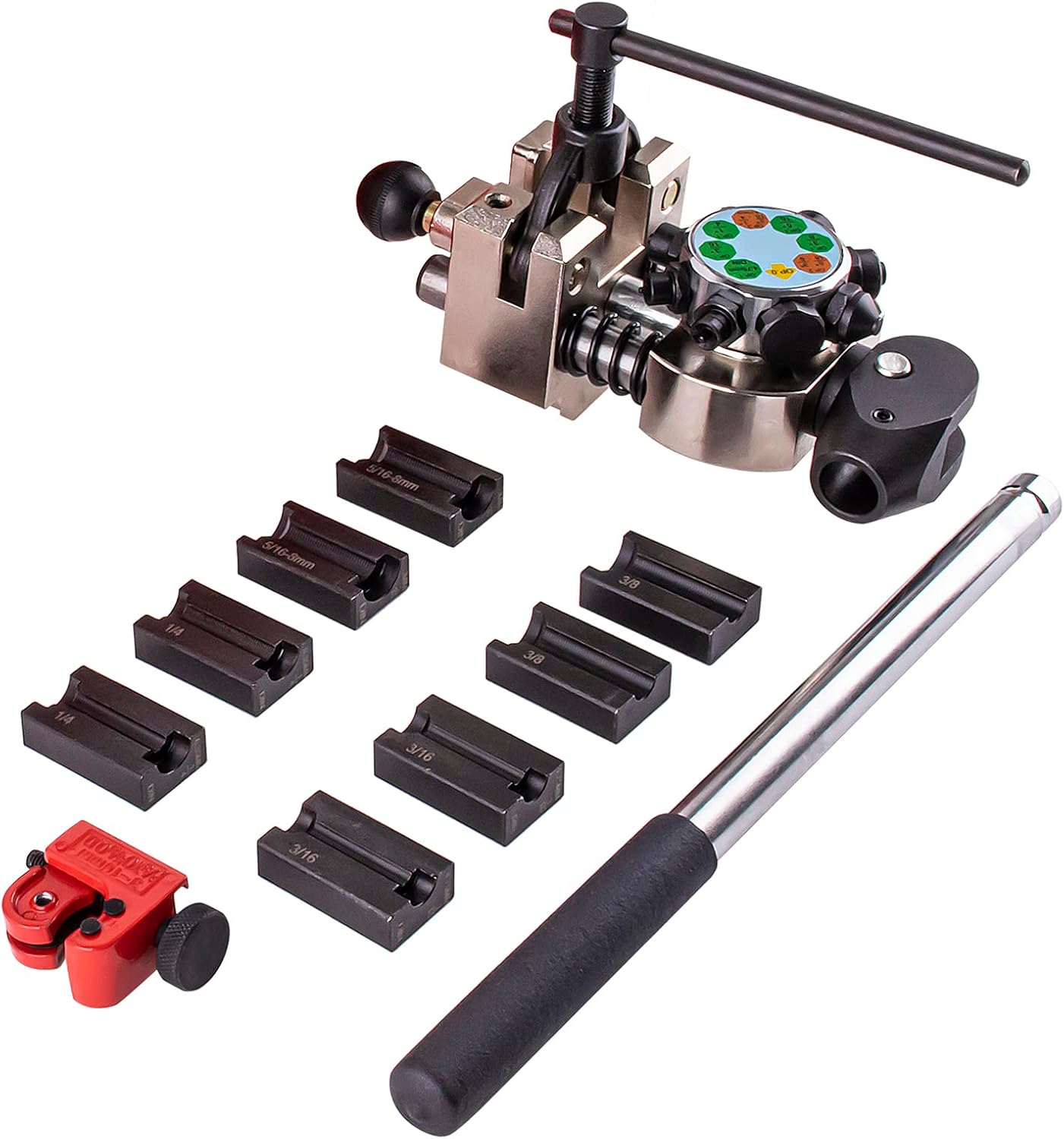 Professional Brake Line Flaring Tool, 45 Degree Set, Single Double and ...