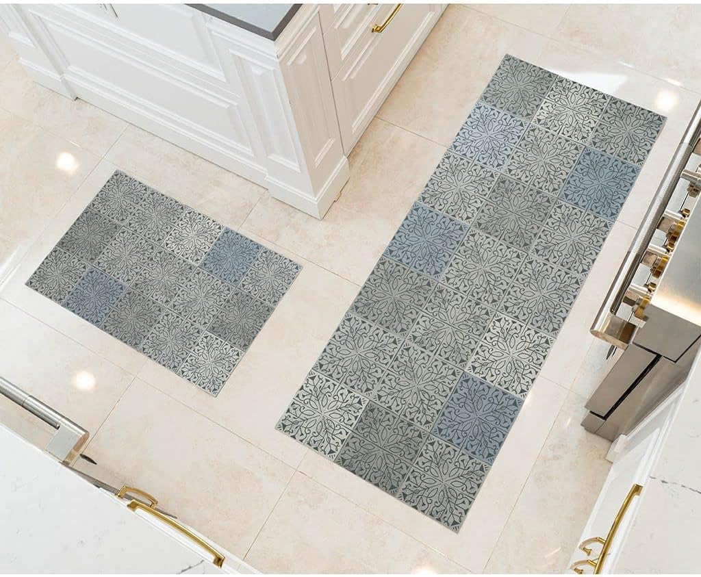 Amazon.com: Benissimo-Modern Mats, 24”x62” + 20”x32” Set of 2 Ultra ...