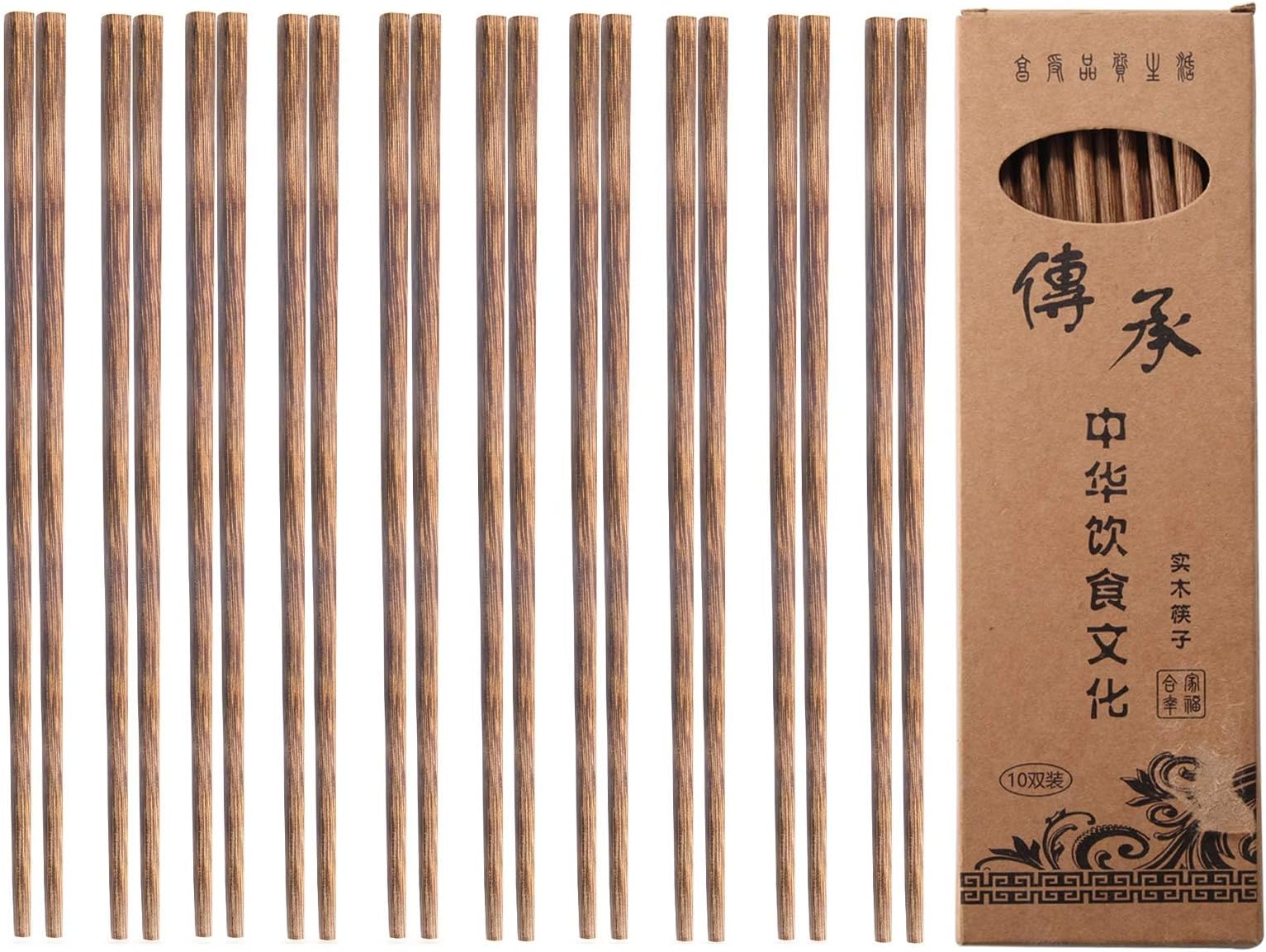 Chopsticks plastic 10 pairs 27.4cm Long Guaranteed Quality : Amazon.co ...