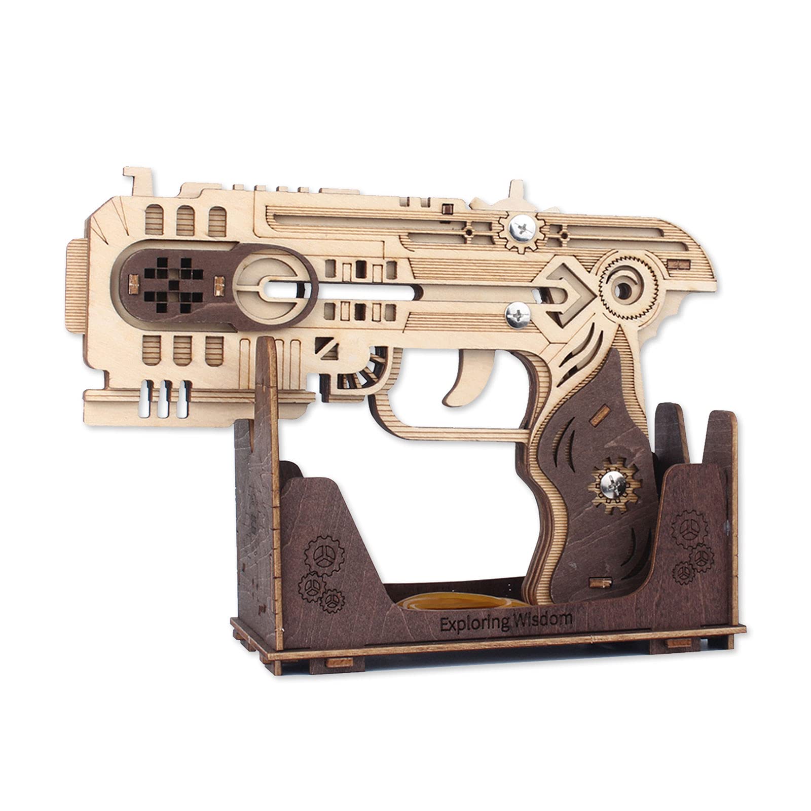 Book Nook Kit 3D Wooden Puzzle Rubber Band Guns - Build Your Own ...