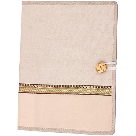 AmazingHind Jute File Folders for Certificates, Document Holder, Jute ...
