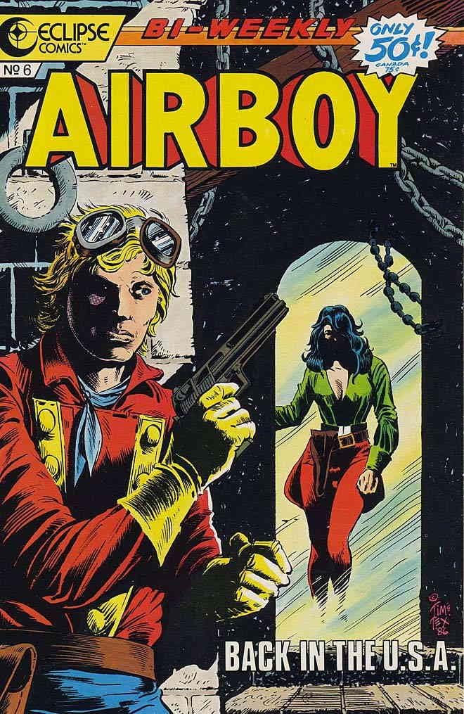 Amazon.com: Airboy #6 VF ; Eclipse comic book | Chuck Dixon Valkyrie ...