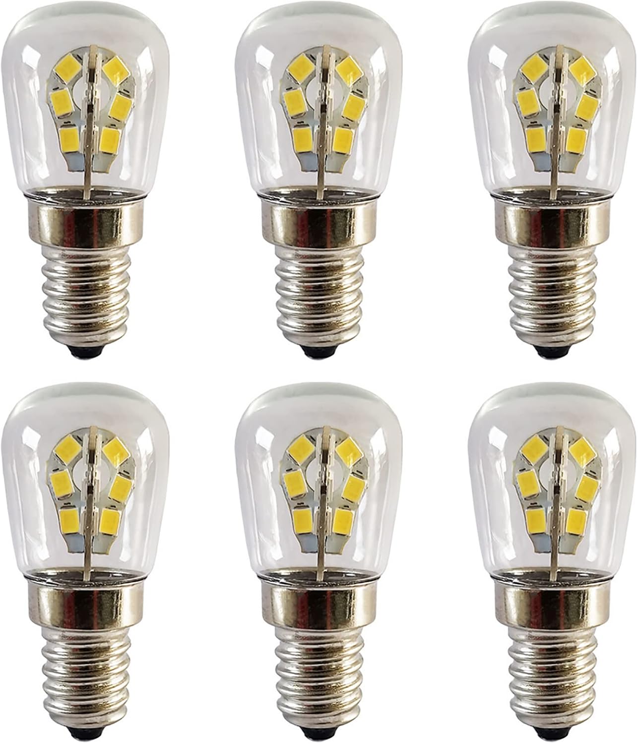 E17 3W LED Light Bulb T22 Mini Candelabra Screw Base Lamp 25W ...